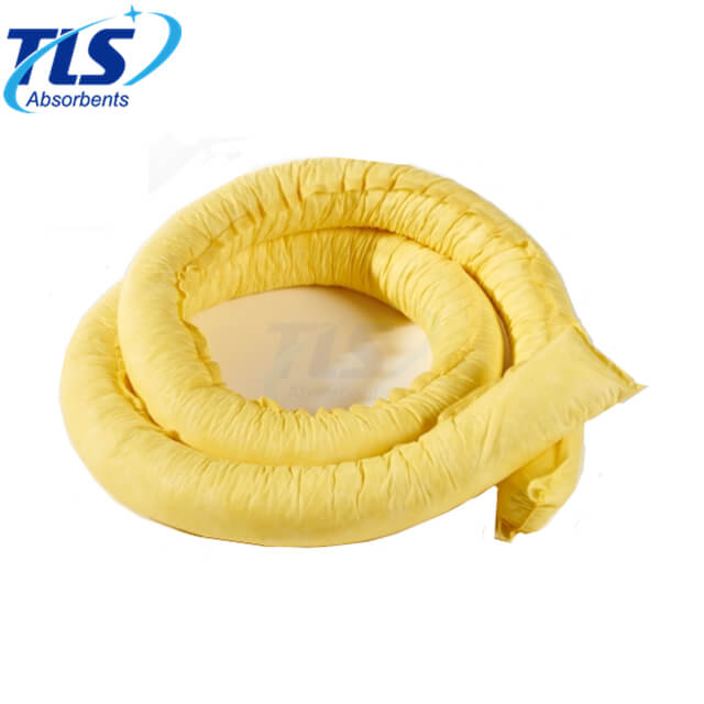 12.7cm x 3m White Oil Absorbent Socks 100% PP Melt-blown from China ...