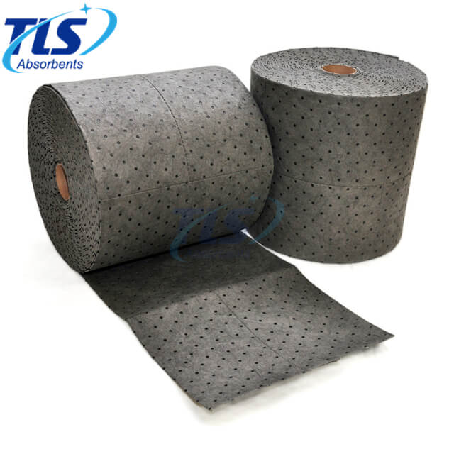 Perforated Universal Absorbent Rolls With Grey Color 40cm*50m*3mm from ...
