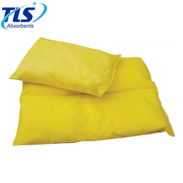 25cm x 35cm Chemical Absorbent Pillows for Hazchem Spills in Yellow ...