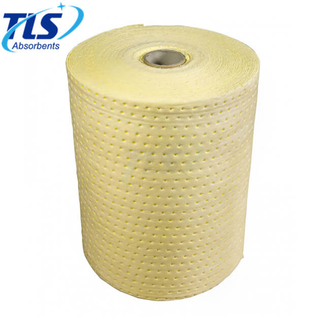 100% polypropylene Chemical Absorbent Roll 50m For Spill Control from ...