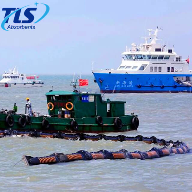 Marine Beach Inflatable Rubber Boom Orange Color from China ...