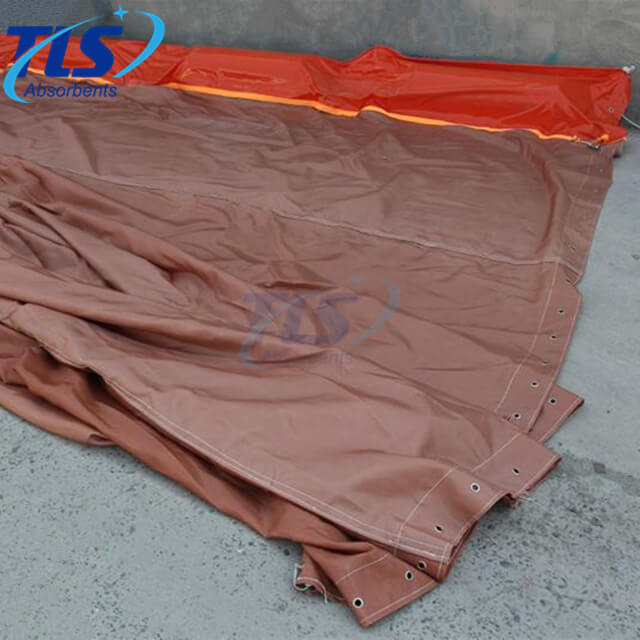 Yellow heavy duty silt curtain for debris from China manufacturer - TLS ...