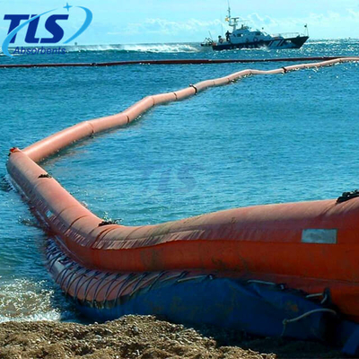 Rubber Floating Water-filled Tidal Boom For Sealing Land Water from ...