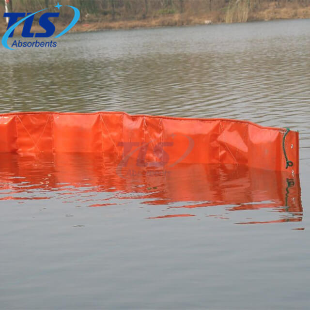PVC Floating Fence Boom for marine oil spill reusable type from China ...