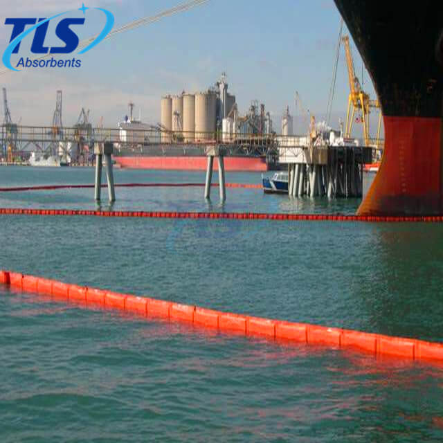 PVC Floating Fence Boom for marine oil spill reusable type from China ...