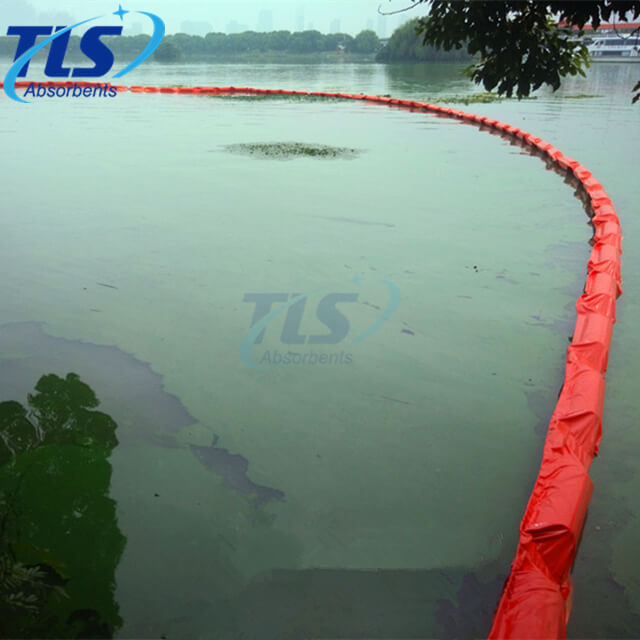 Marine floating river turbidity curtain Orange color from China ...